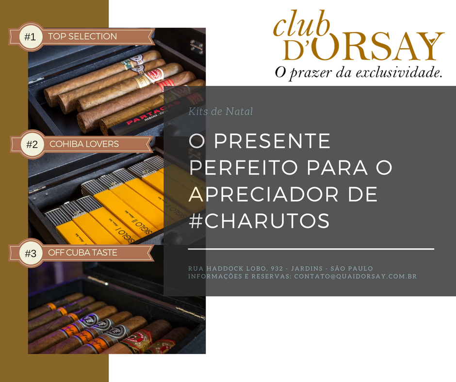 Presente de Natal: charutos